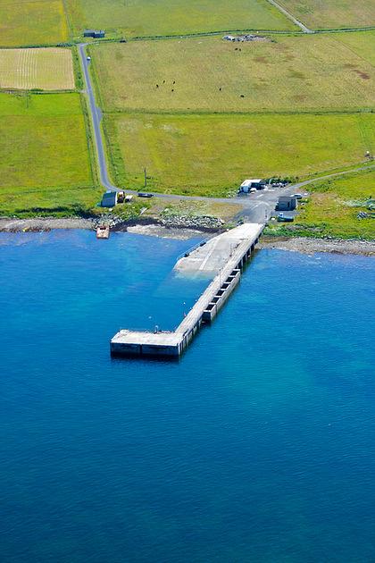 Wyre Pier | North Isles Ferries Journeys