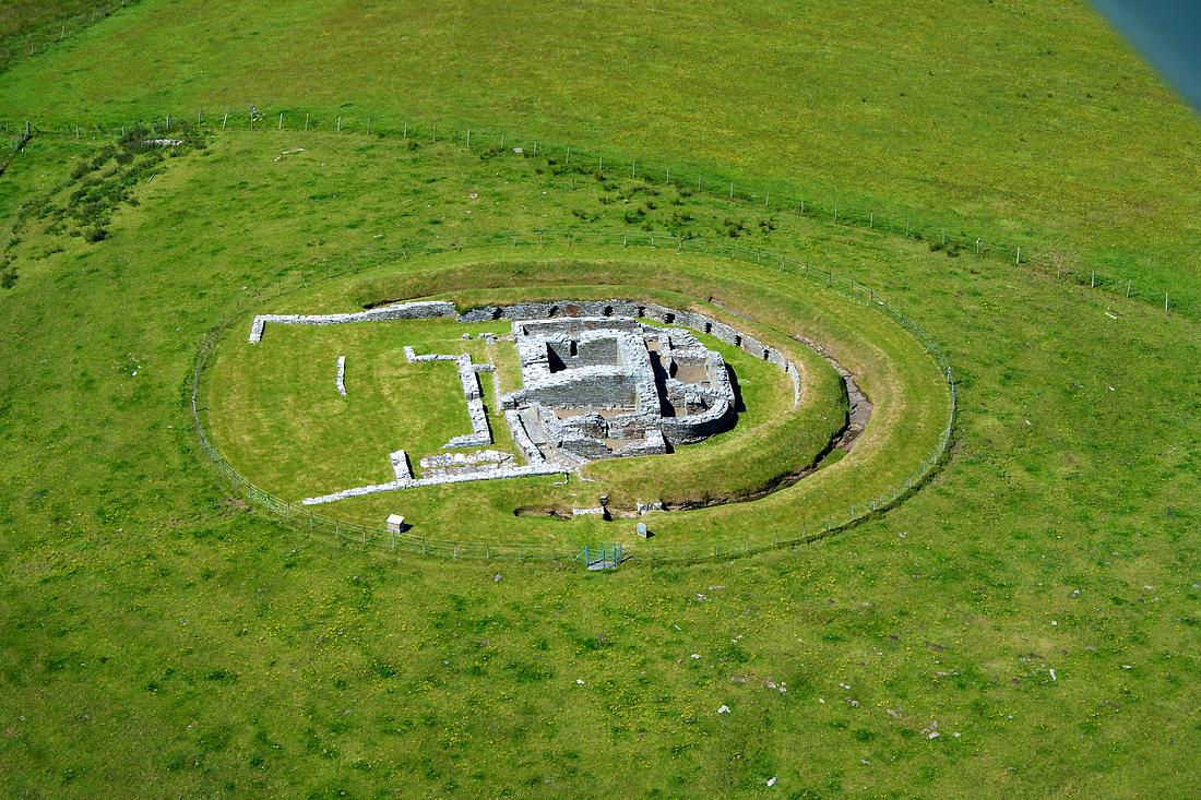 Cubbie Roo’s castle in Wyre | North Isles Ferries Journeys